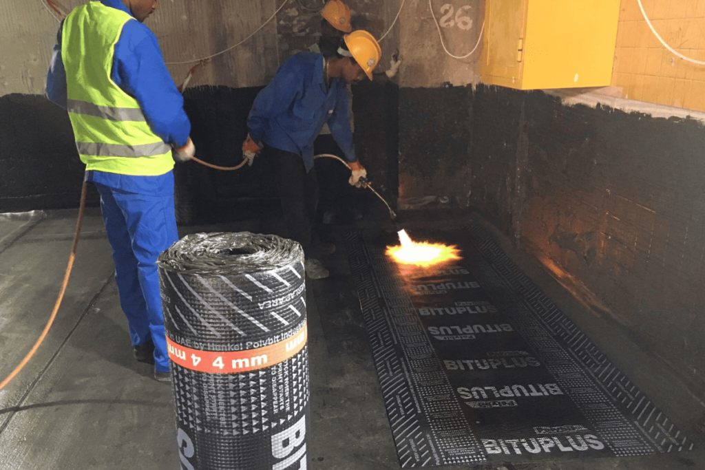 Torch Applied Membrane Waterproofing – Al Ashjar Technical Works